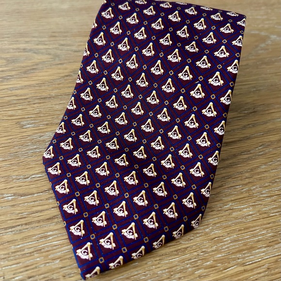 Accessories | Vintage Freemason Neck Tie | Poshmark
